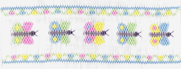 Cross Eyed Cricket Beautiful Butterflies | Smocking Plate | Children's ...