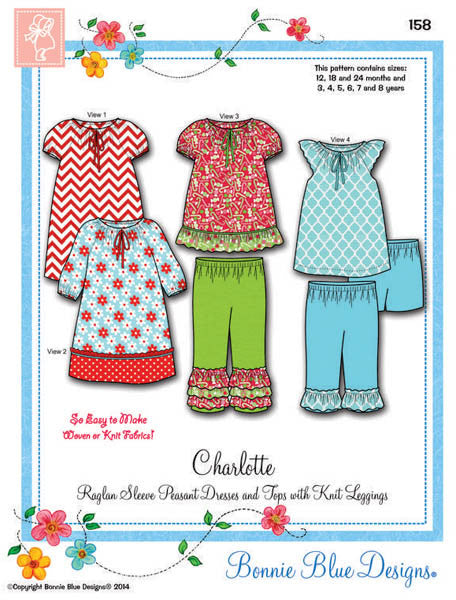 Bonnie Blue Designs Charlotte | Pattern | Children's Corner Store