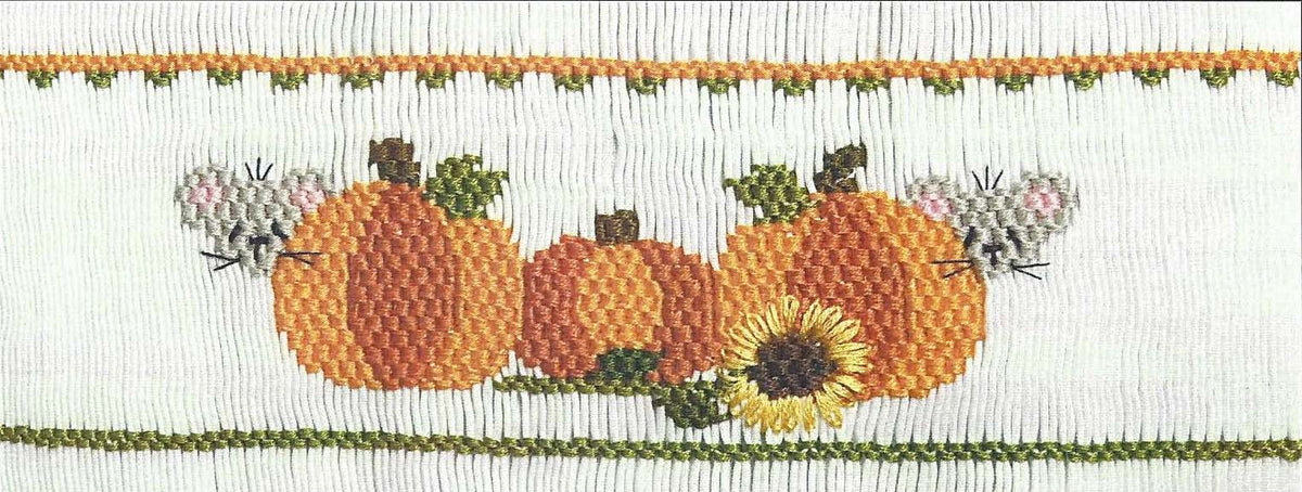 Cross Eyed Cricket Pumpkin Surprise | Smocking Plate | Children's ...