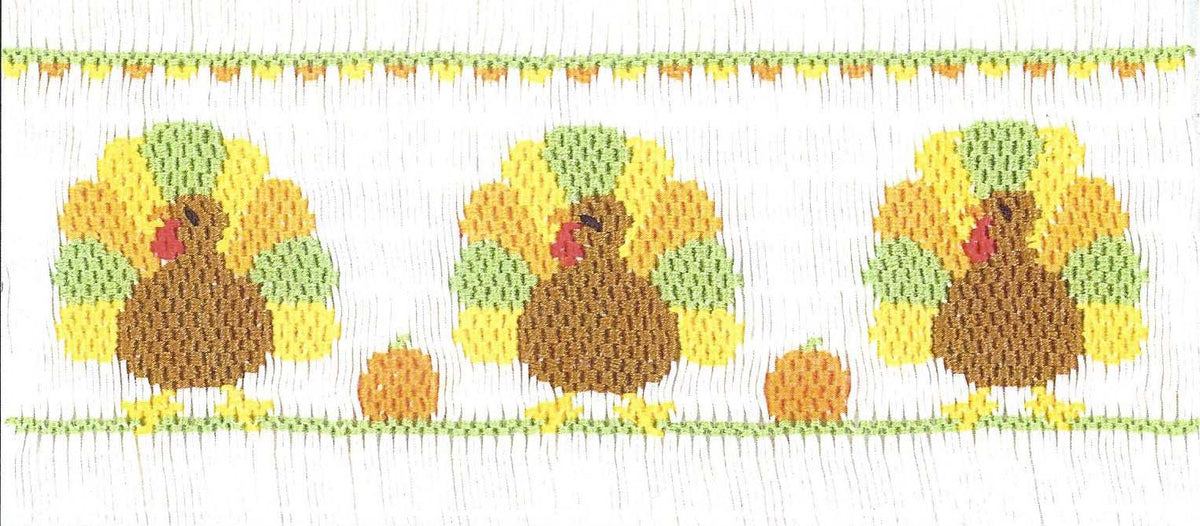 Cross Eyed Cricket Turkey Lineup | Smocking Plate | Children's Corner Store